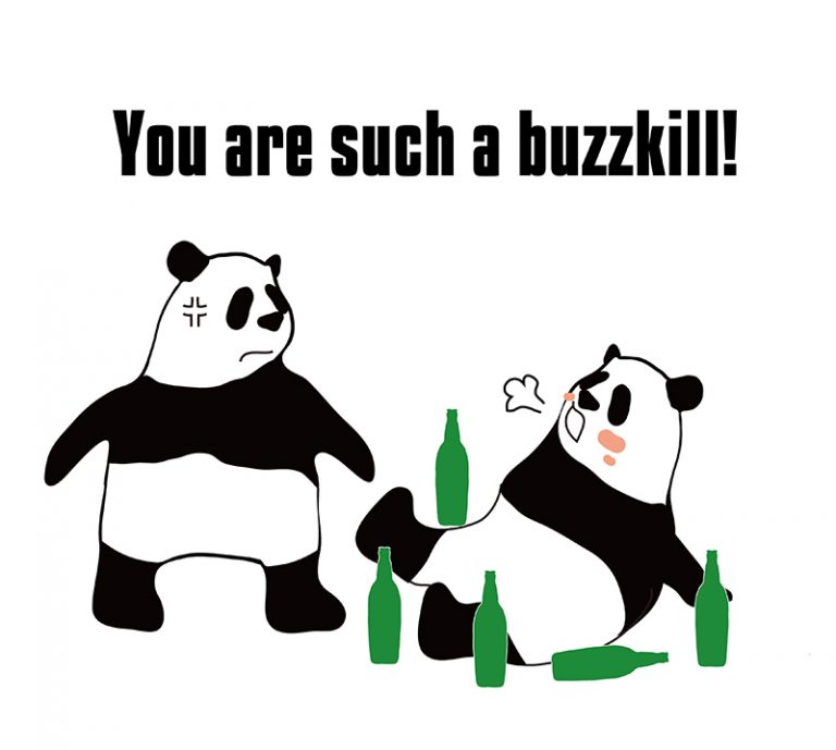 英単語：buzzkill（buzz-kill)の意味と使い方 | eigo-lab(えいご研）