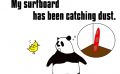 英語のイディオム：catch dustの意味と使い方