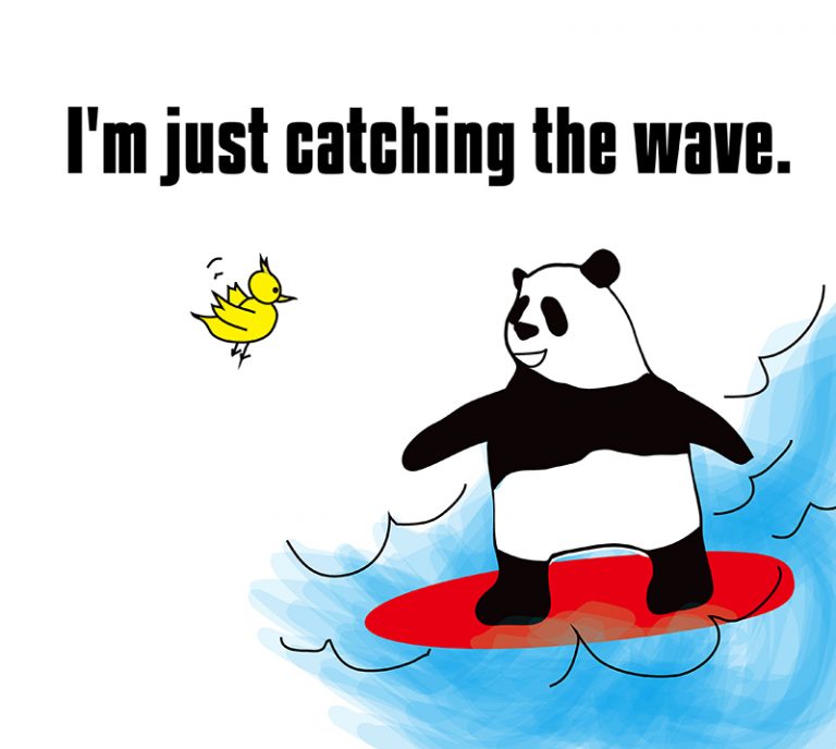 英語のイディオム：catch the waveの意味と使い方 | eigo-lab(えいご研）