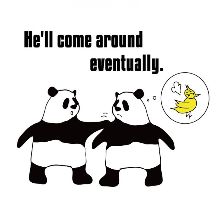 英語のイディオム：come aroundの意味と使い方 | eigo-lab(えいご研）