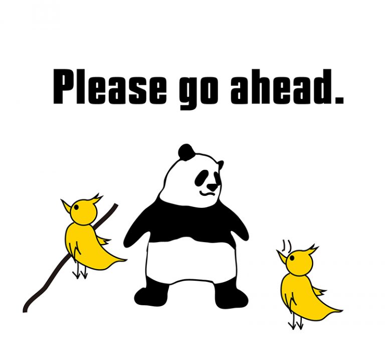 日常でよく聞く「Please go ahead. 」を覚える！