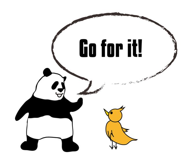 「Go for it!」の意味はなに？使い方は？