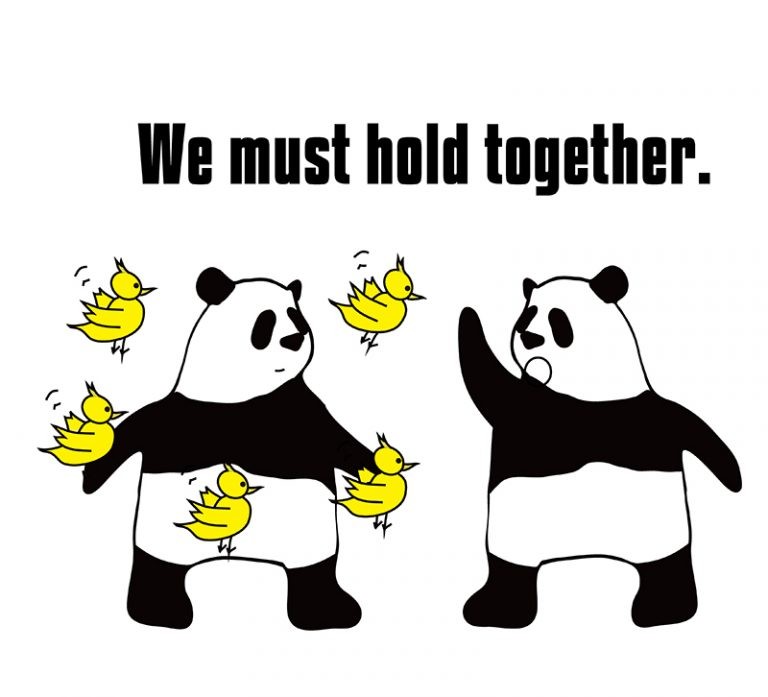 英語のイディオム：hold togetherの意味と使い方 | eigo-lab(えいご研）