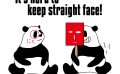 英語のイディオム：straight faceの意味と使い方