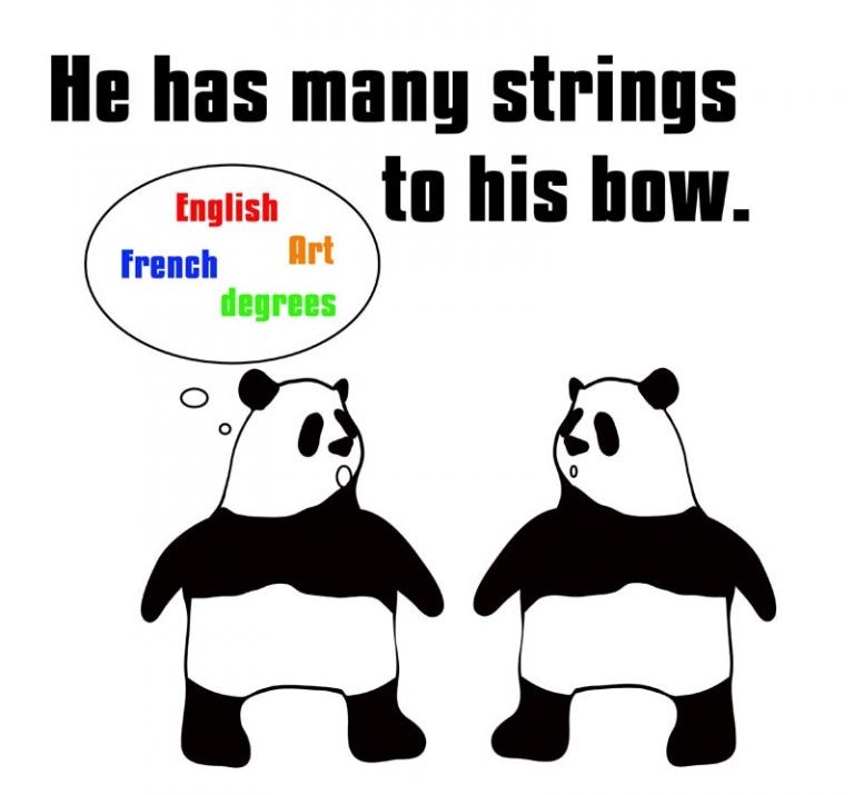 string to one’s bowの意味と使い方 | eigo-lab(えいご研）