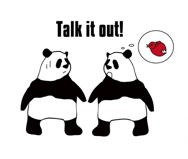英語のイディオム：talk outの意味と使い方 | eigo-lab(えいご研）