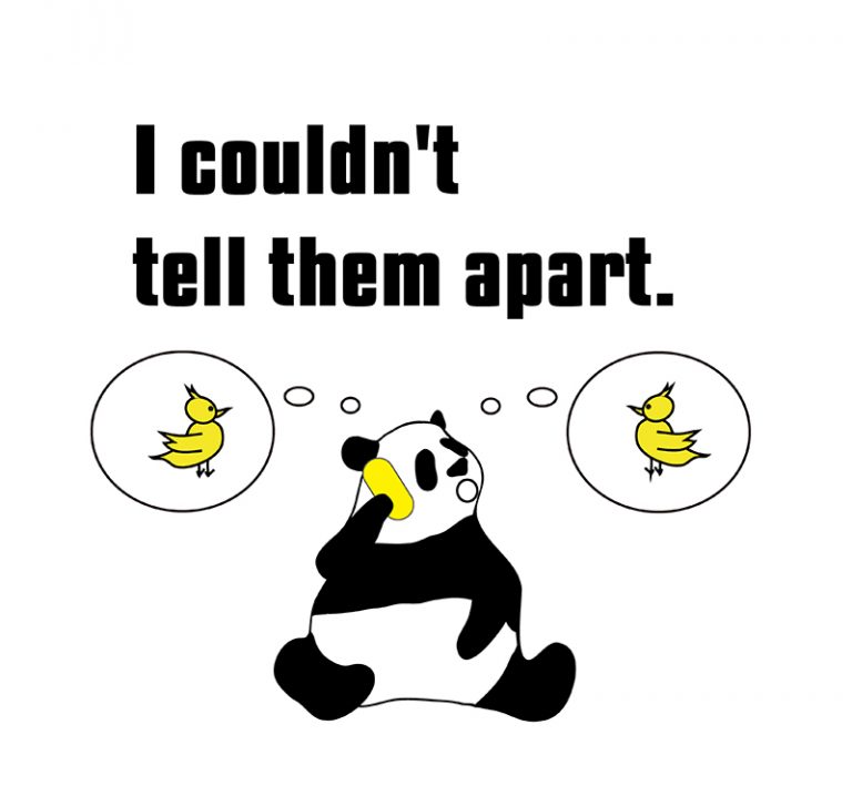 英語のイディオム：tell apartの意味と使い方 | eigo-lab(えいご研）